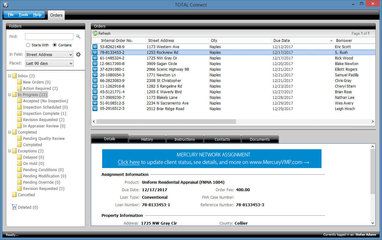 TOTAL Connect - TOTAL Store